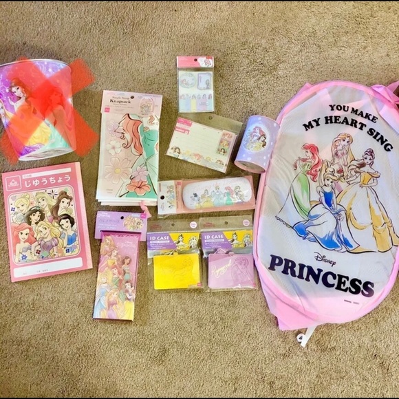 Disney | Toys | Disney Princess Gift Set Pc Bundle | Poshmark